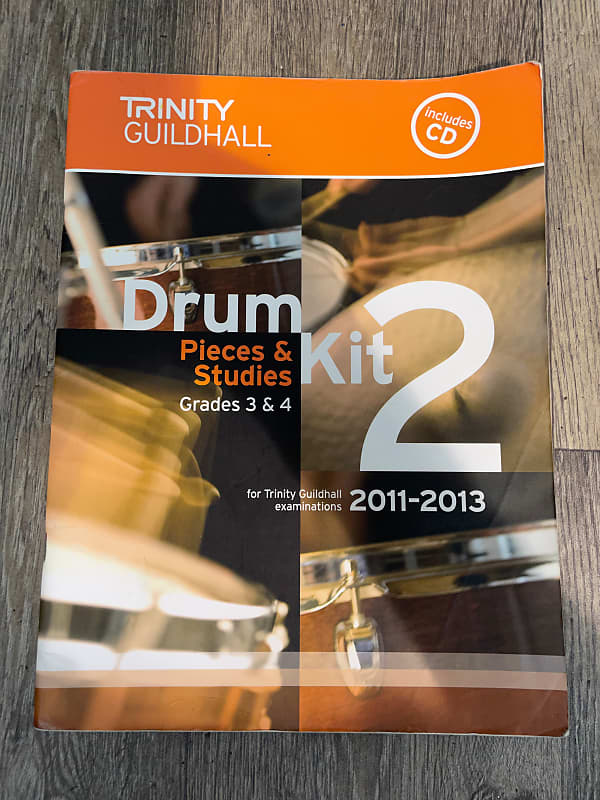 Trinity Drum Kit 2 Grade 3-4 Drum Book/ Music Notation #IX | Reverb