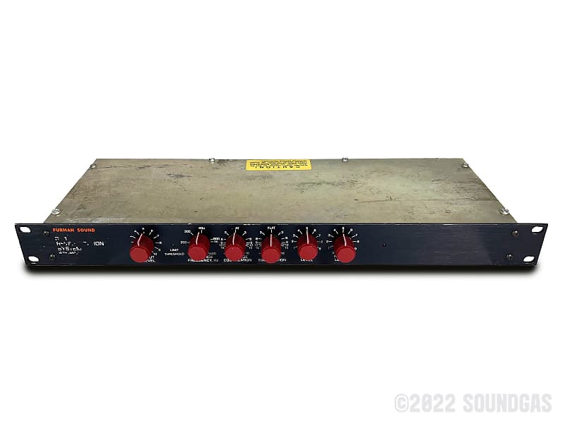 Furman Sound RV-1 Reverberation System + Limiter *Soundgas | Reverb