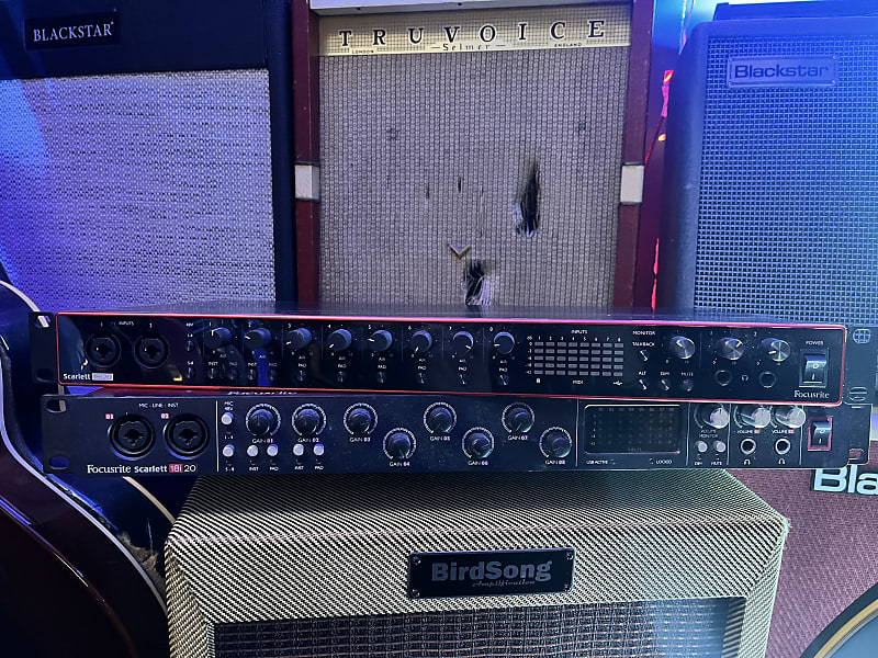 Focusrite 18i20 Gen 3 and Gen 1 bundle - 16 Inputs | Reverb Australia