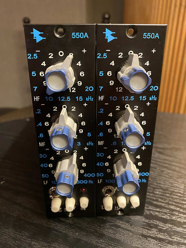 API 550A 500 Series EQ PAIR | Reverb