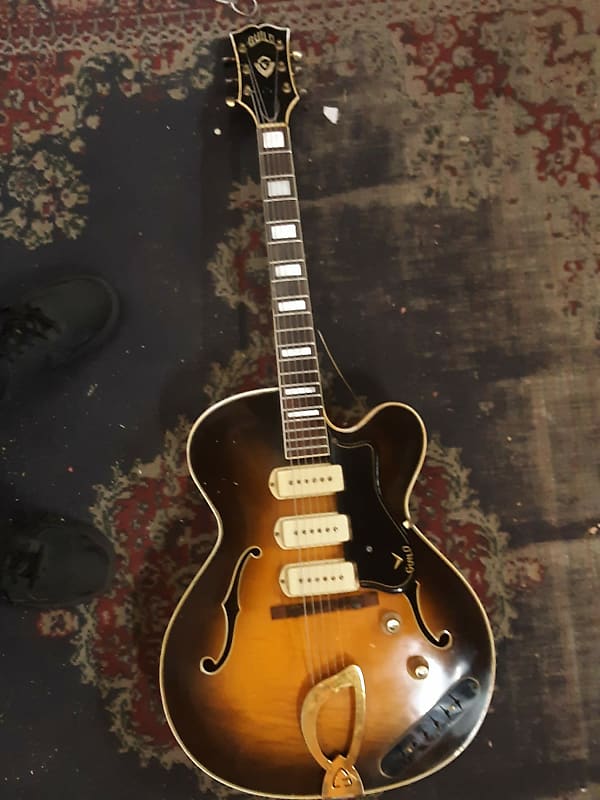 Guild X-350 1956 Sunburst | Reverb