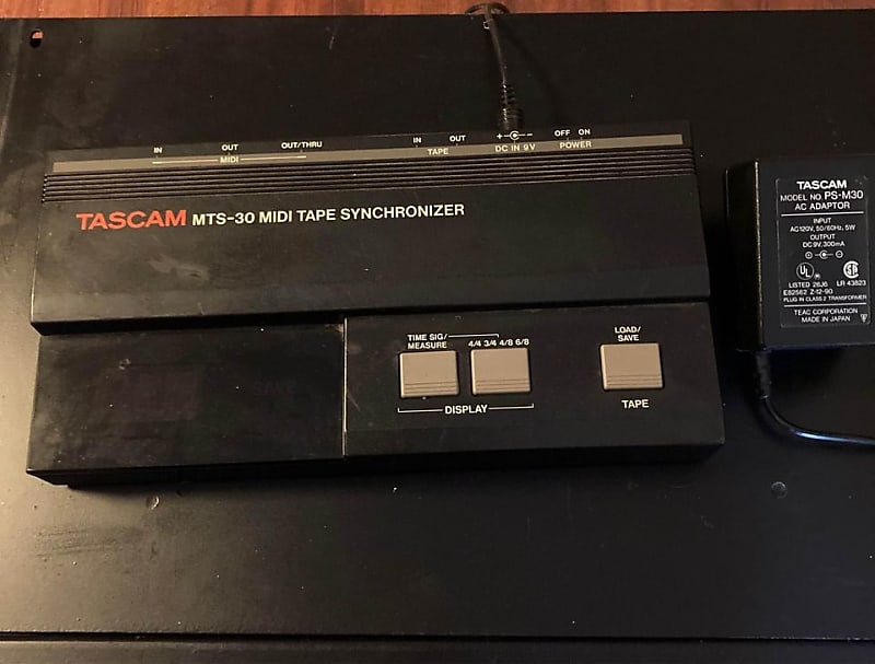 TASCAM MTS-30 1980's - Black | Reverb