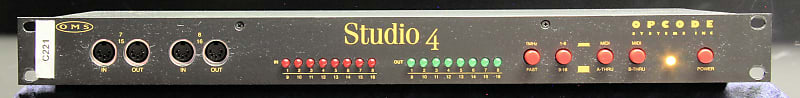 OPCODE Studio 4 - 8 Port Midi Interface | Reverb