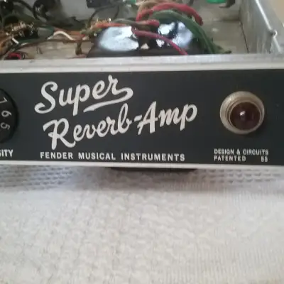 Fender 1967 Super Reverb 1967 Blackface | Reverb