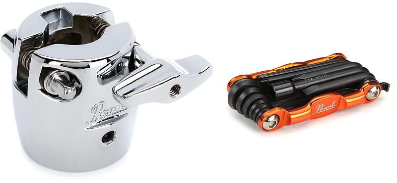 Pearl Icon Series Rack Clamp - Leg Pipe Adapter Clamp Bundle | Reverb