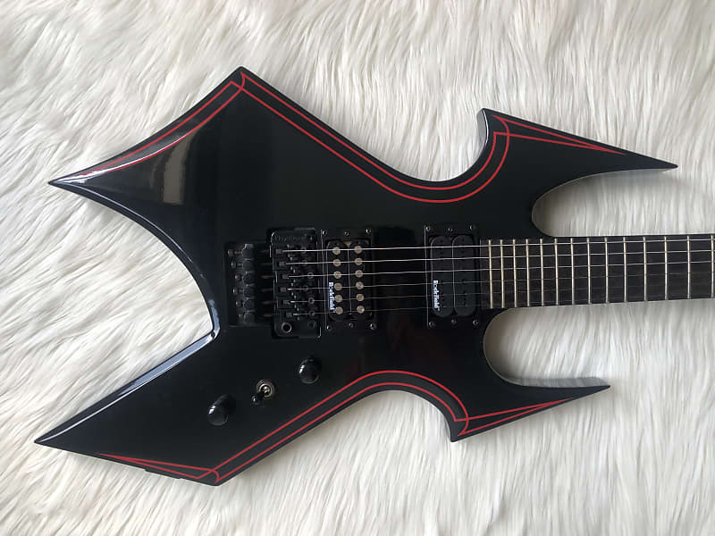 B.C. Rich WMD Warbeast Onyx with Red Pinstripes 2008 - New | Reverb