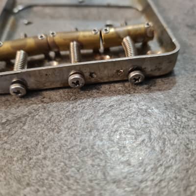 Fender Telecaster Pat. Pending Bridge 1980s A Serial | Reverb