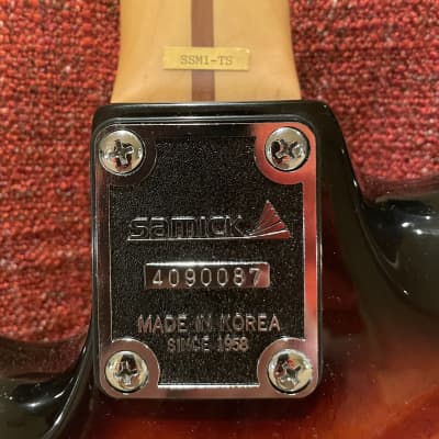 Samick SSM-1 Strat - Korea 1994 - Tobacco Sunburst - Valley | Reverb