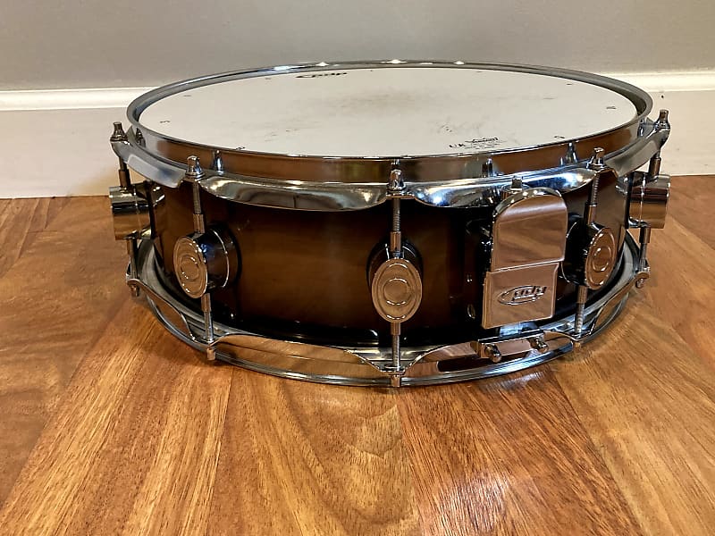 PDP M5 Snare Drum Natural to Charcoal Fade Maple 5x14" | Reverb