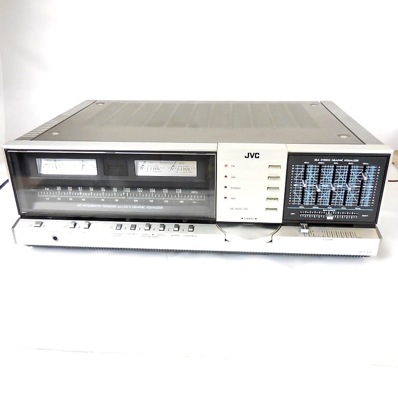 JVC JR-S301 1977 / 78 silver Needs Front Panel LEDs Fully | Reverb