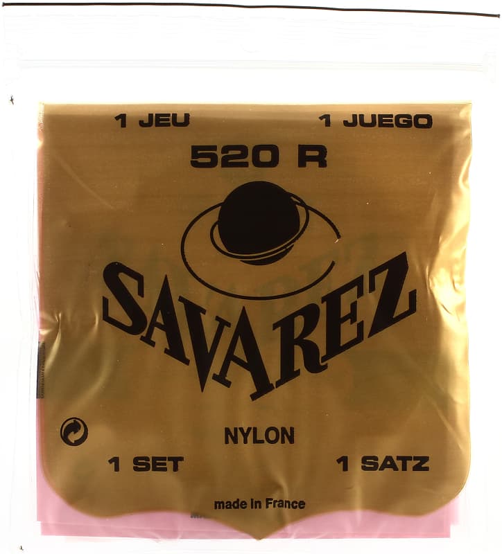 Savarez S.A. 520R Rectified Nylon High Tension Classical | Reverb