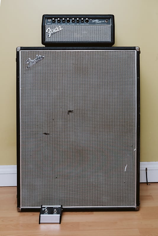 Fender stack: 1968 "drip edge" 2x12 / Super Champ X2 | Reverb