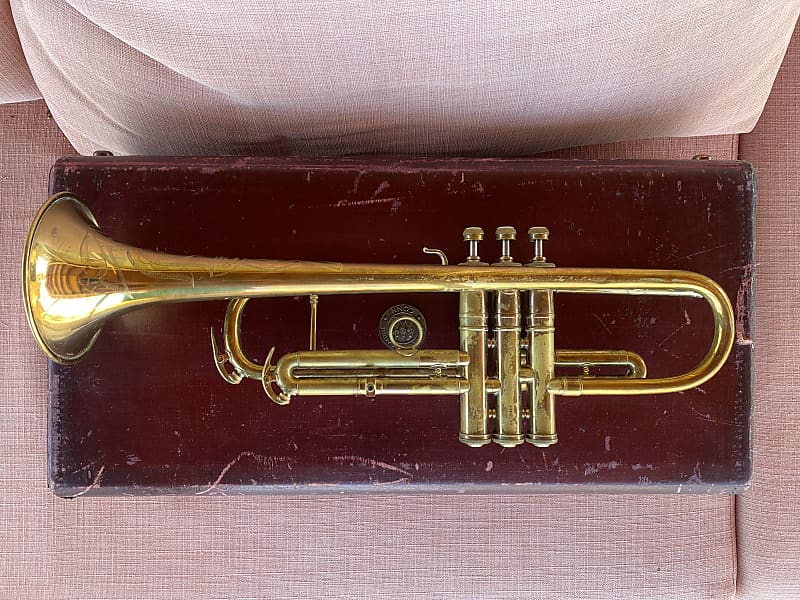 C.G. Conn 22B Trumpet (1941) w/ Original Case | Reverb