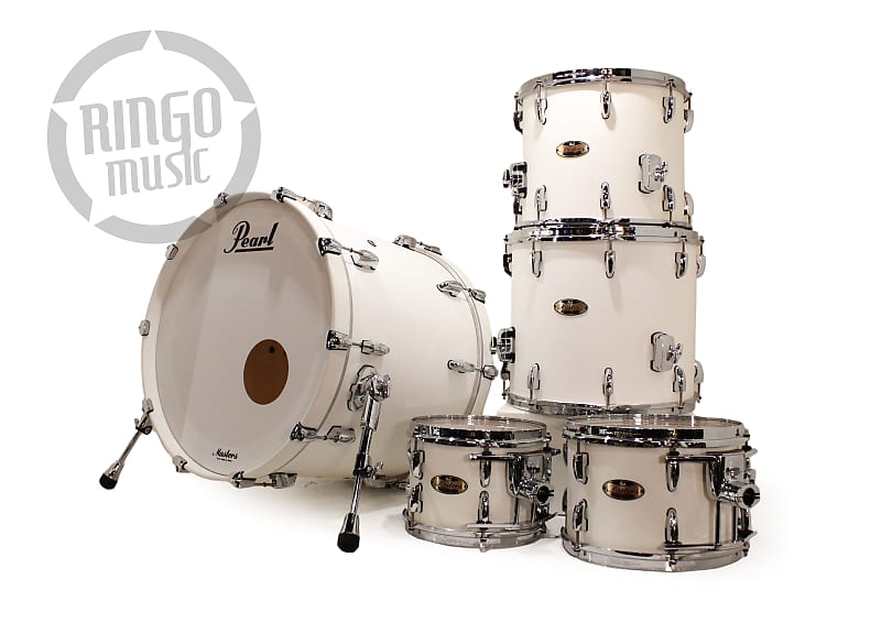 Pearl Masters Maple Reserve 22" 5pz Matte White | Reverb