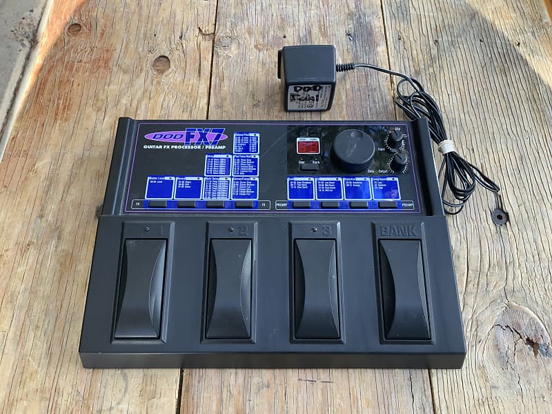 DOD FX7 Guitar FX Processor / Preamp - Black | Reverb