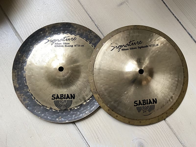 Sabian Signature Max Stax Mike Portnoy 10/10” | Reverb