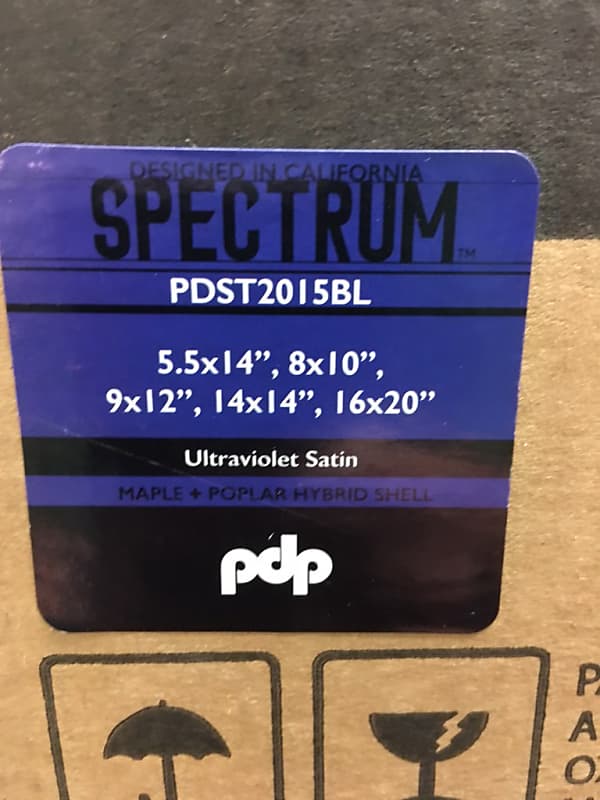 PDP Spectrum 5-Piece Kit with Throne/Hardware pack. | Reverb