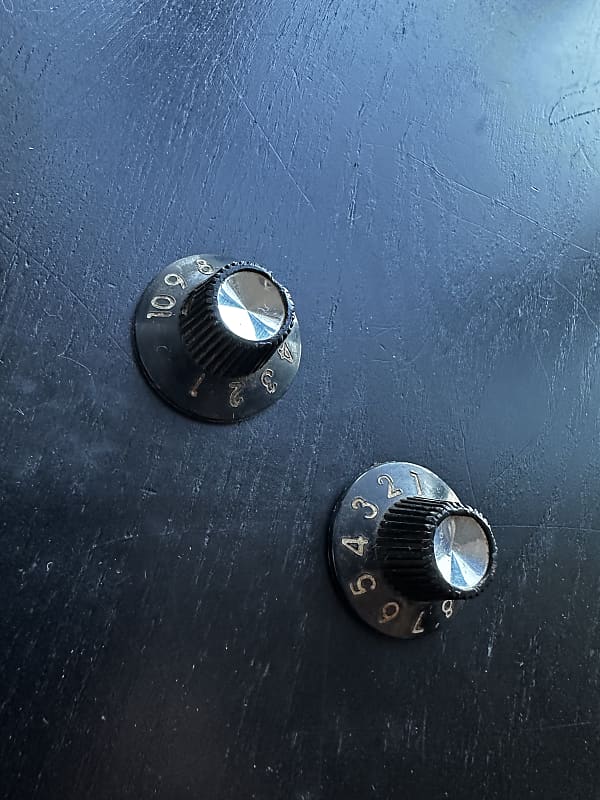Original Vintage 1965 Fender Amp Knobs for Twin, Deluxe, Pro, | Reverb