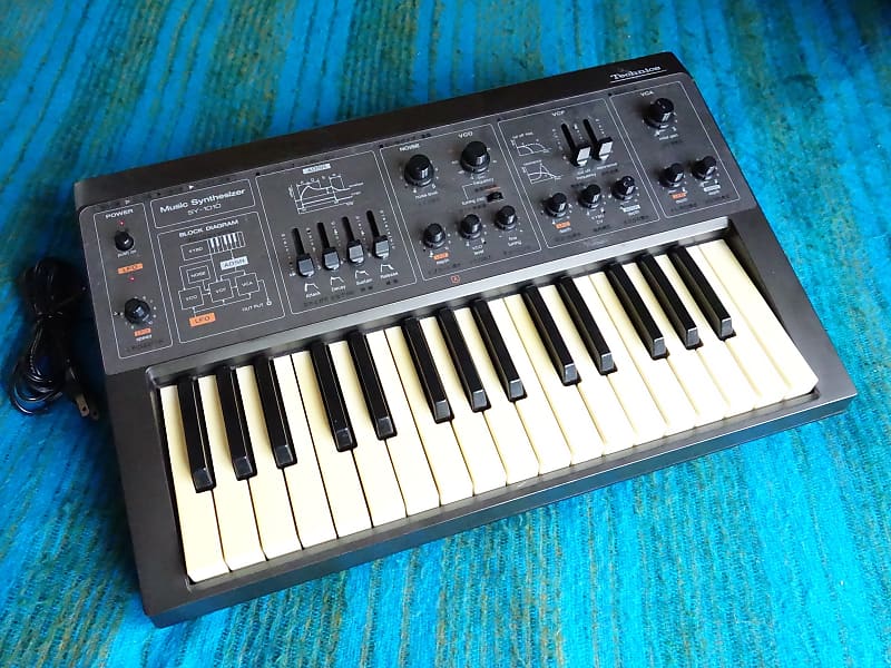 Technics SY-1010 Synthesizer - 80's Analog Monophonic | Reverb UK