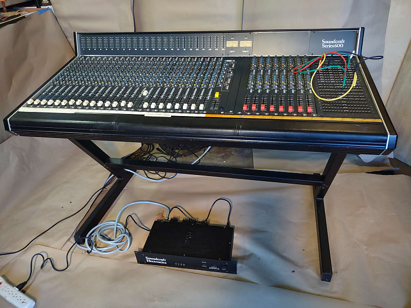 Soundcraft 600 console with patchbay | Reverb