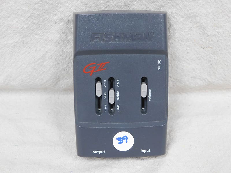 Fishman G II 2 Acoustic Guitar Preamp! | Reverb