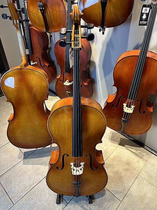Strumenti A Corde 104 Student 3/4 Cello - Basswood Matte | Reverb