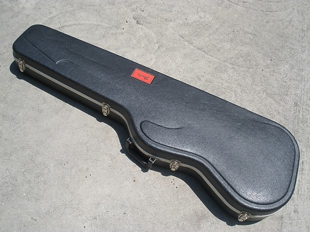 1990s Fender Hardshell Bass Case - Red Badge - for Jazz or | Reverb