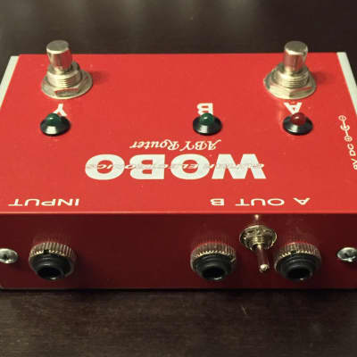 True Bypass WOBO ABY router switch limited edition | Reverb France