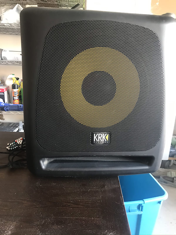 KRK 10S 10" Active Studio Monitor Subwoofer 2009 - 2020 Black | Reverb