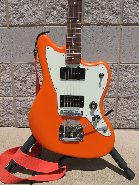 Melodee Music Custom Road Cone Orange Fender Blacktop | Reverb