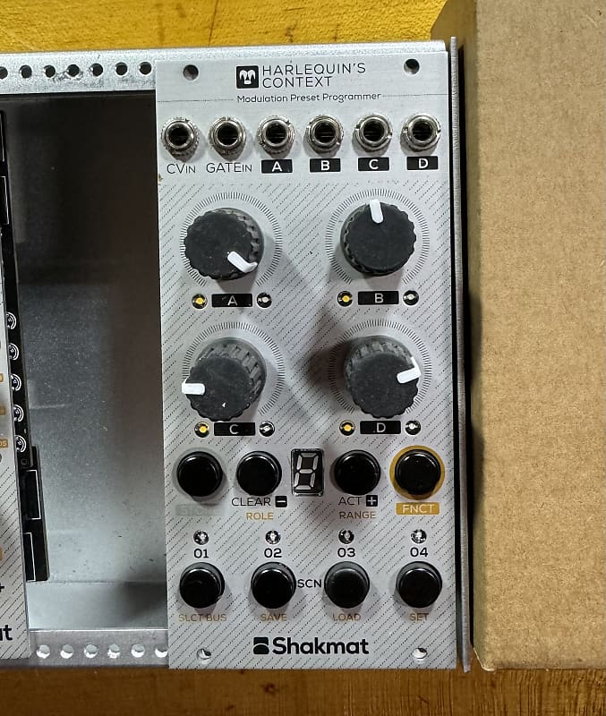 Shakmat Modular Harlequin's Context Preset Programmer | Reverb