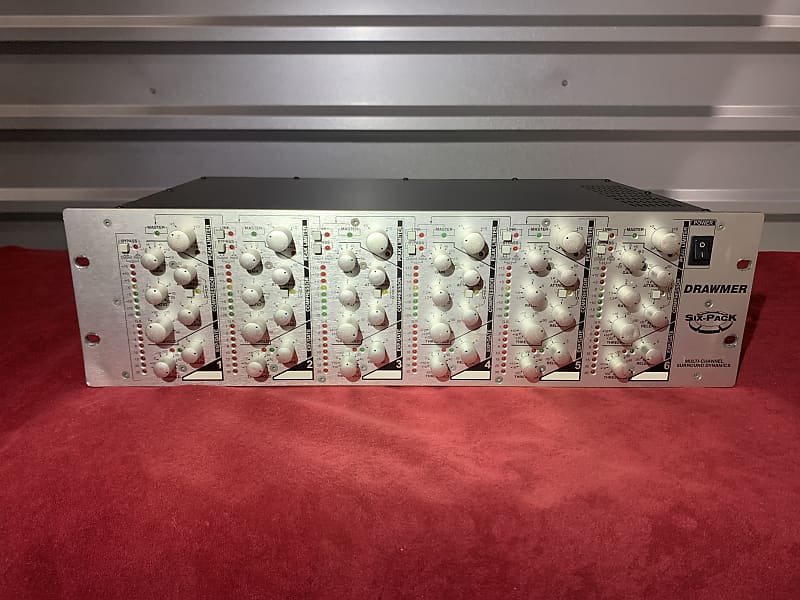 Drawmer Six-Pack-Surround Dynamics Compressor-Limiter-Great | Reverb