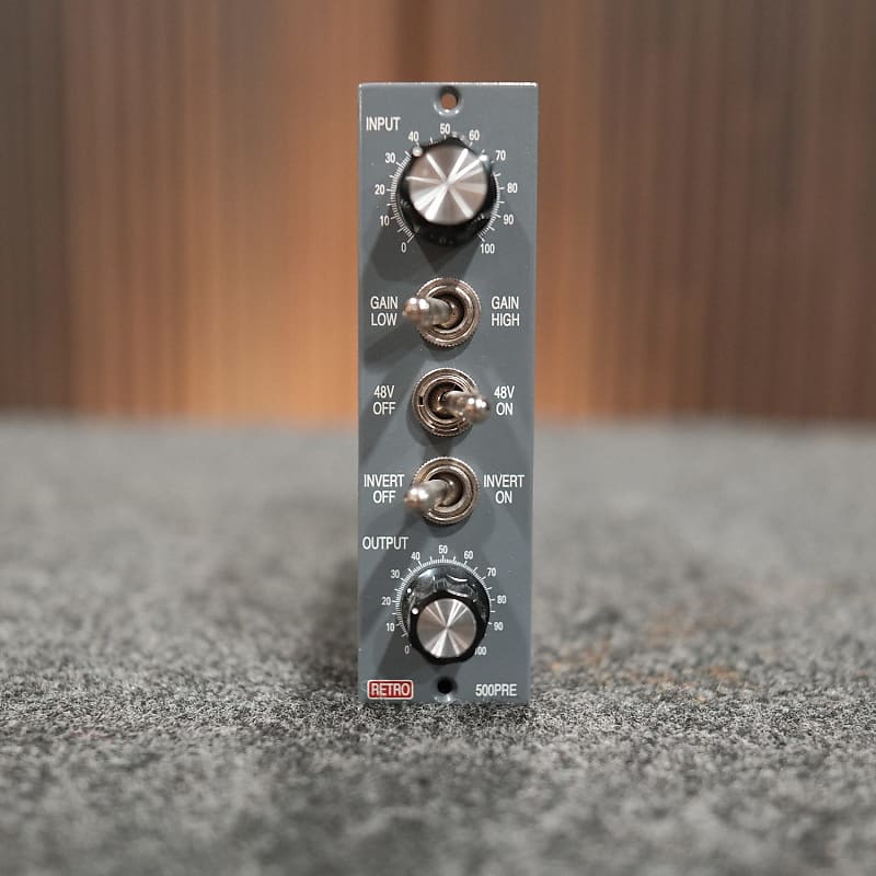 Retro 500PRE (#2 of 2) 500 Tube Preamp | Reverb Australia