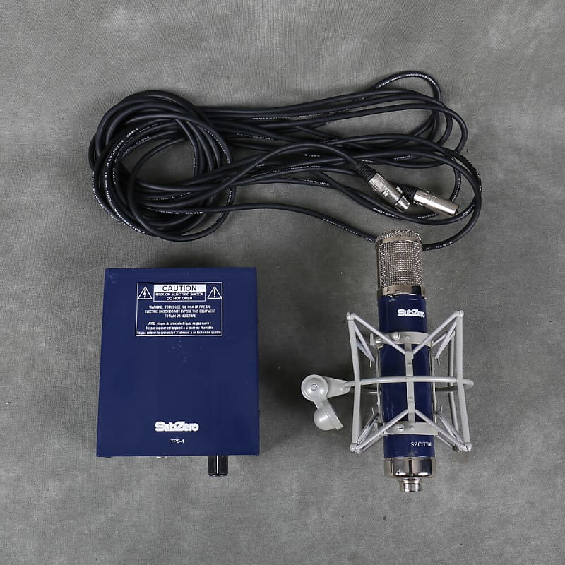 SubZero Tube Microphone with Power Supply - 2nd Hand | Reverb