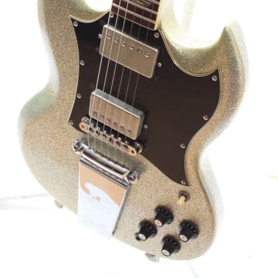 1970 Gibson SG Standard silver sparkle | Reverb