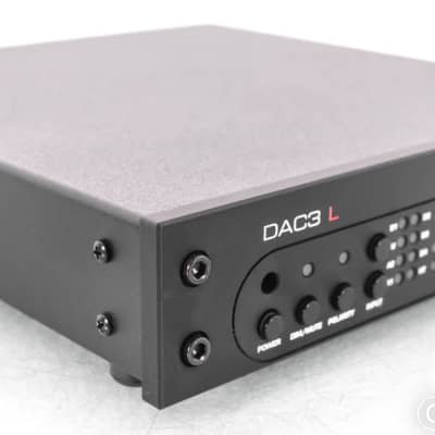 Benchmark DAC3 L DAC; D/A Converter; 3L; Remote; USB; Black | Reverb