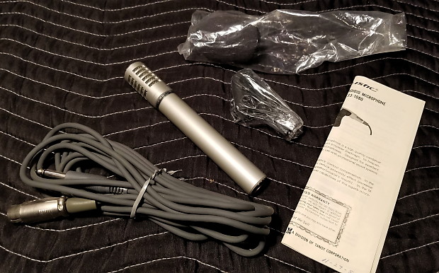 vintage Realistic Electret Cardioid Condenser Microphone | Reverb