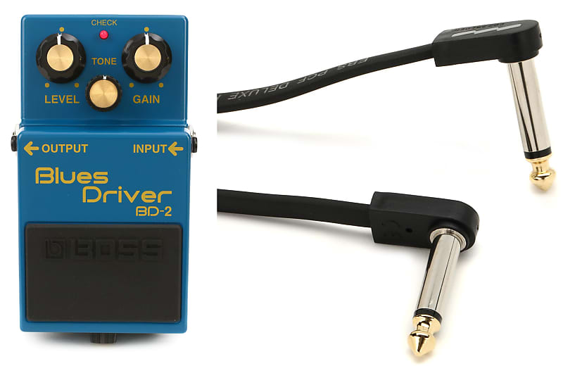 Boss BD-2 Blues Driver Pedal Bundle with EBS PCF-DL10 Deluxe | Reverb