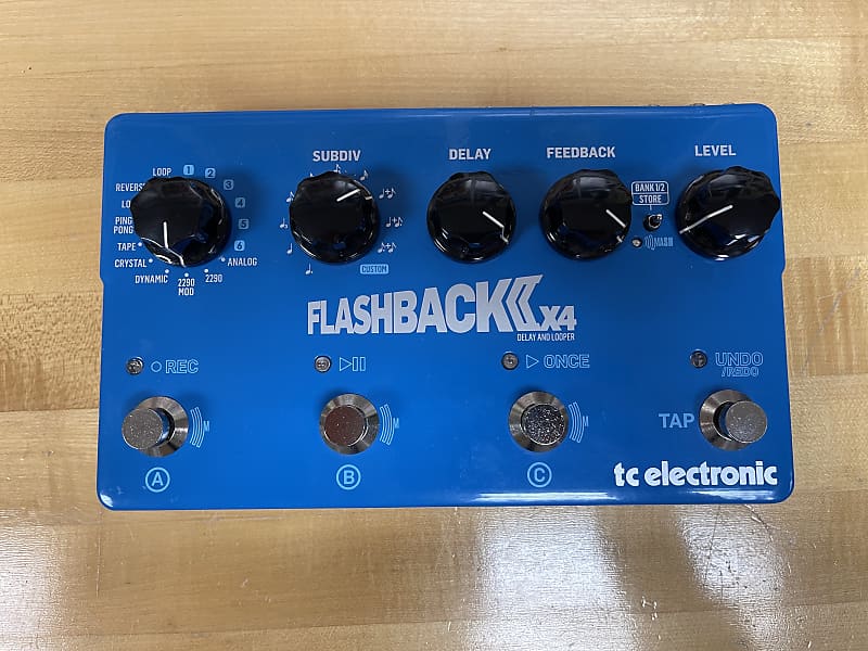 TC Electronics Flashback 2 x4 Blue | Reverb