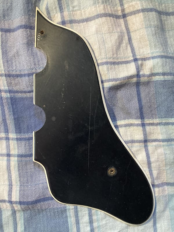 Vintage Unknown Archtop Pickguard 3 Single Coil Hofner? MIJ? | Reverb