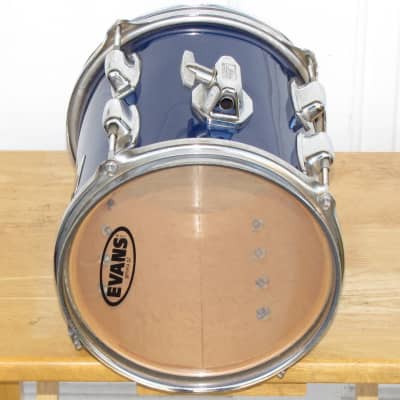 Vintage Ludwig 8" Tom for Drum Set Blue Cortex Maple Wood | Reverb