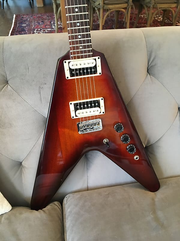 Hamer Vector 1982-1983 Sunburst Refin OHSC | Reverb