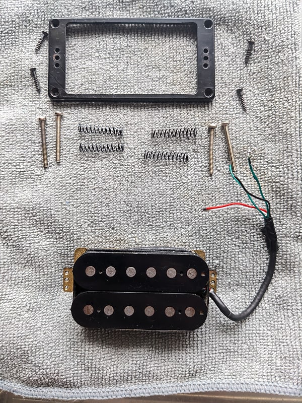 1984 Schaller Kramer Bridge Pickup - Black | Reverb