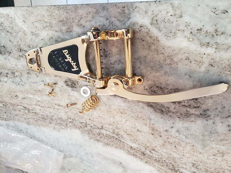 Bigsby B-7 Gold Ex Short Tremolo Les Paul | Reverb