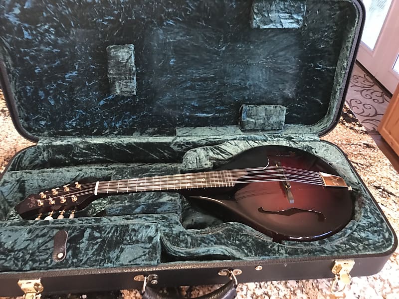 Rigel A+ Deluxe 2005 Dark Sunburst Mandolin Great Shape | Reverb