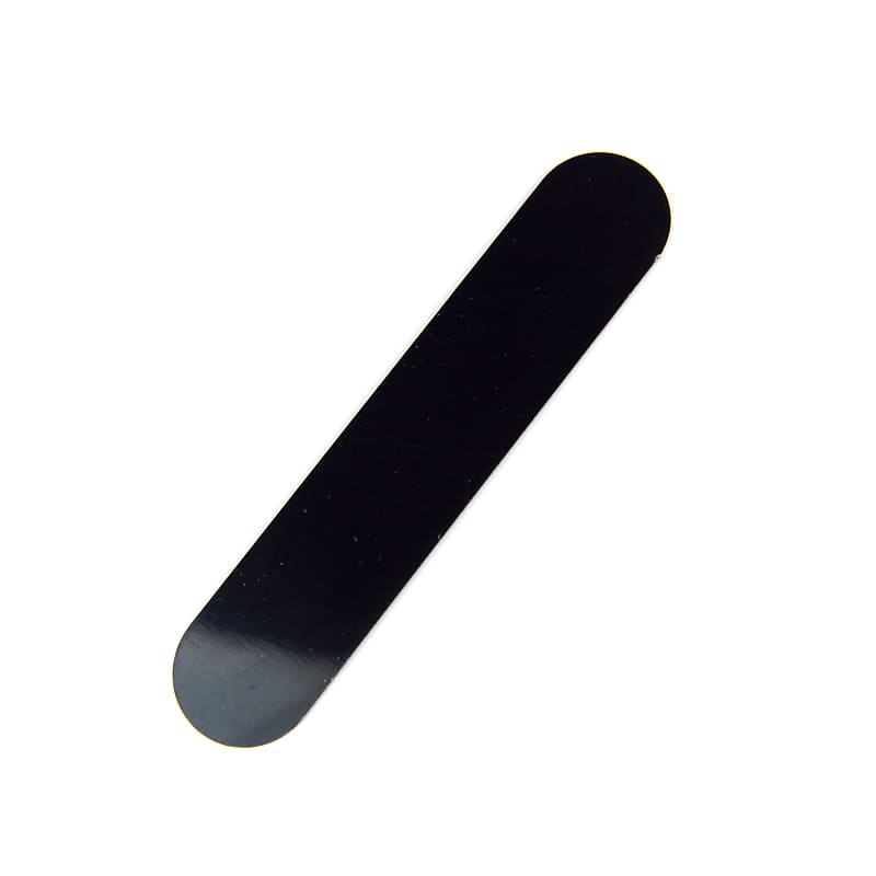 Blank Control Plate For Tele ,Plastic PVC 3ply Black, No-hole | Reverb
