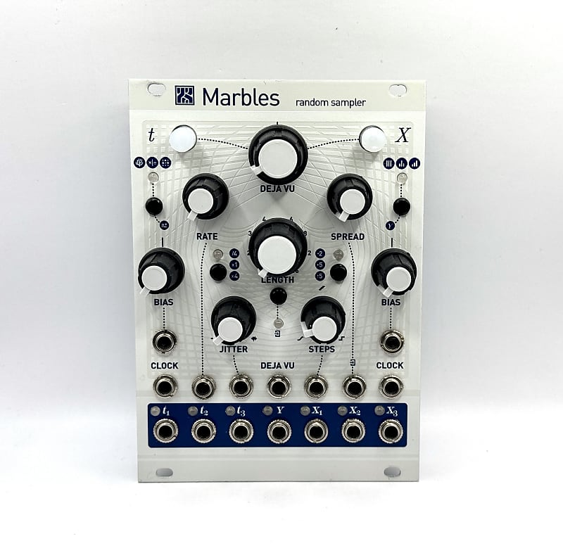 Mutable Instruments Marbles Clone - White | Reverb
