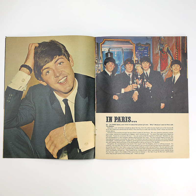 THE BEATLES from FABULOUS / 2 vintage 1964 photo magazines | Reverb