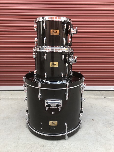 Pearl Session Custom All Maple Shell 3-piece pre-owned drum | Reverb