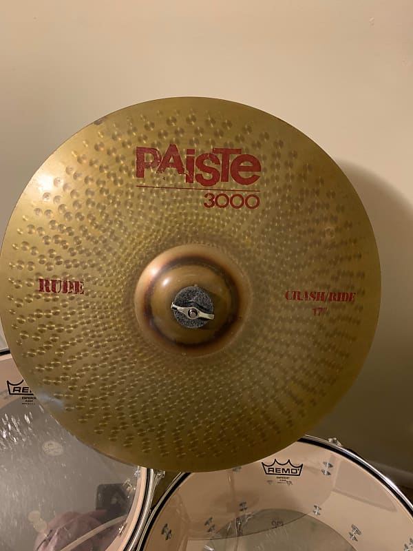 Paiste 3000 Rude 17" Crash/Ride | Reverb